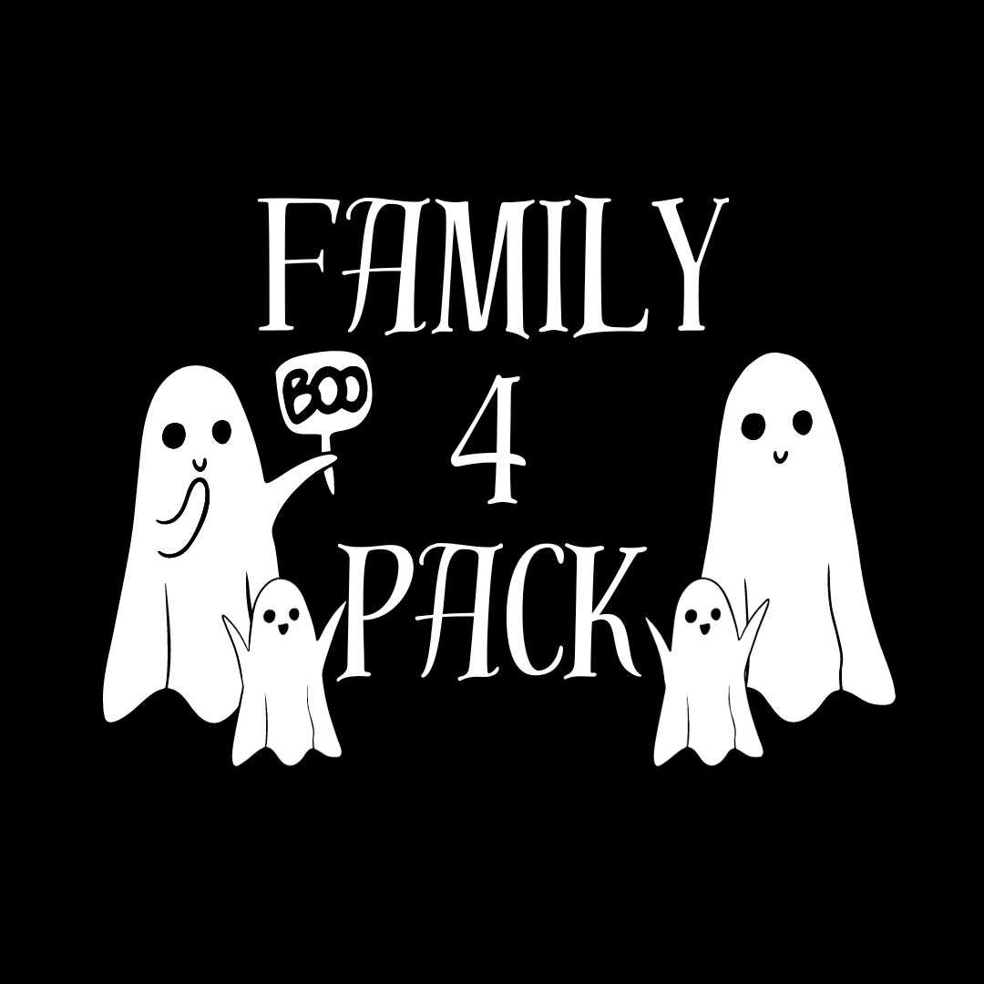 Family 4 Pack Pass: 2 Adults & 2 Kids Admissions | Hudson Haunted House